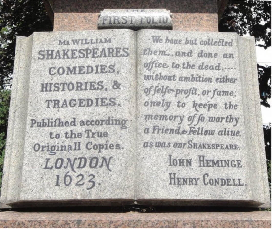 400 años del First Folio 1623-2023 – Fundación Shakespeare Argentina
